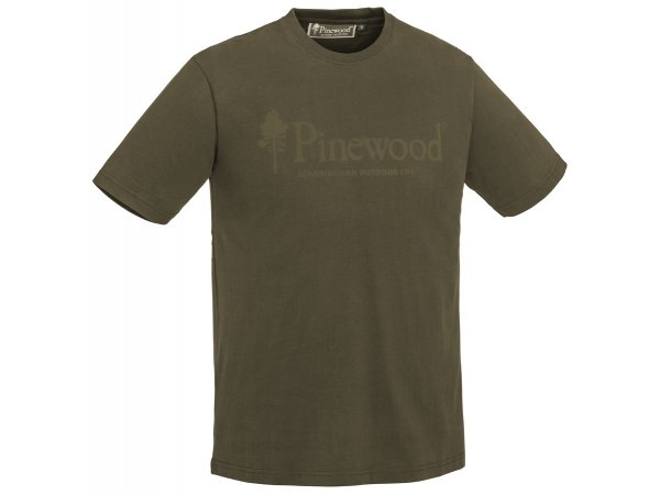 PINEWOOD MAJICA OUTDOOR LIFE OLIVE