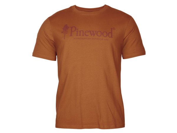 PINEWOOD MAJICA OUTDOOR LIFE NARANDŽASTA