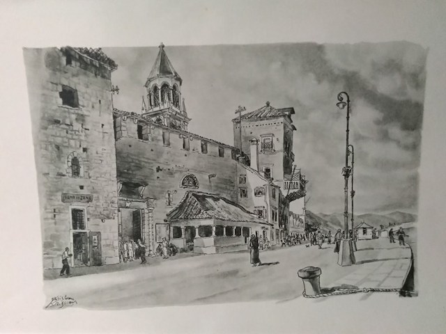Trogir - Loža na obali