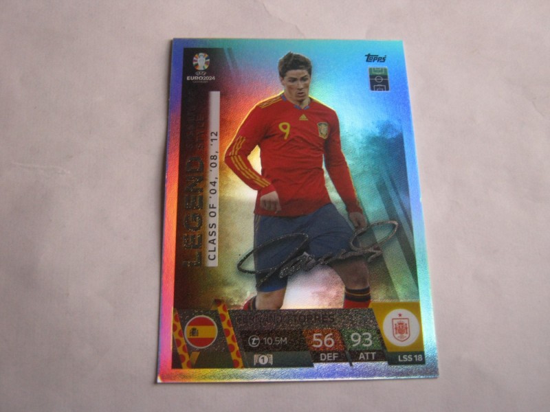 EURO 2024 LEGEND SIGNATURE STYLE: LSS18 FERNANDO TORRES