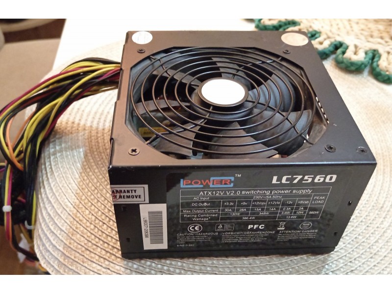 ATX napajanje LC Power 7560 V.20 snage 560W