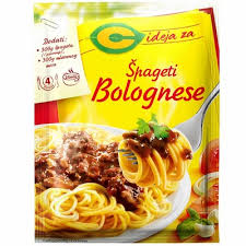 *C ideja za špagete bolonjeze 50g