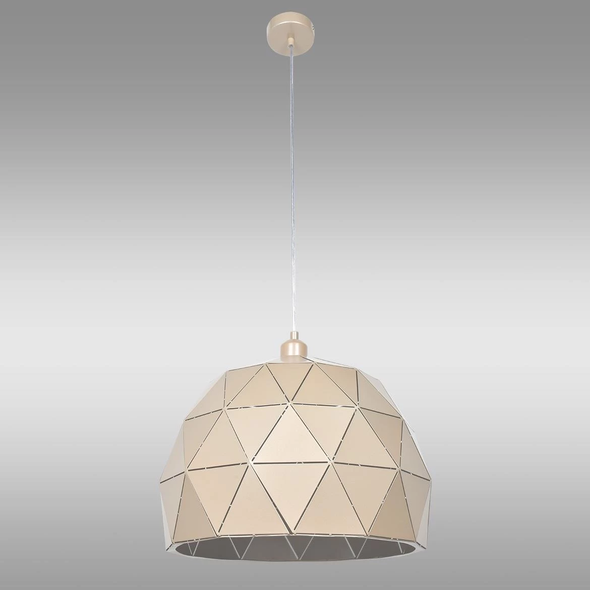 Viseca lampa Pue bež