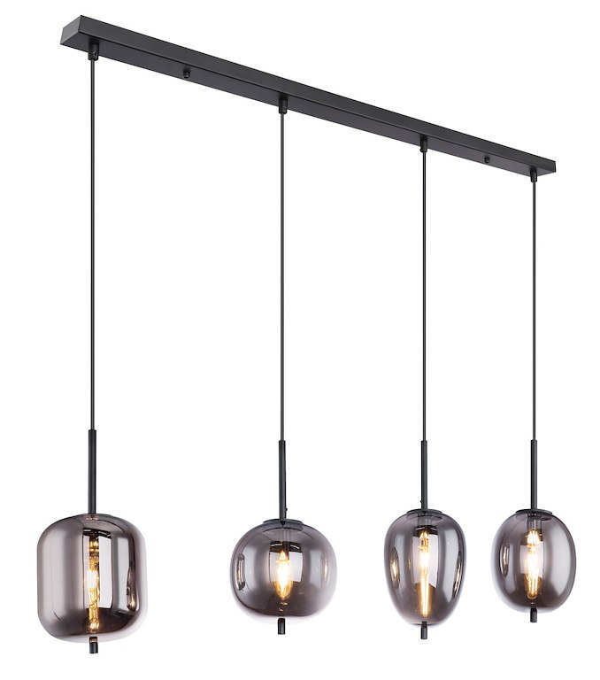 Viseca svetiljka Blacky crna