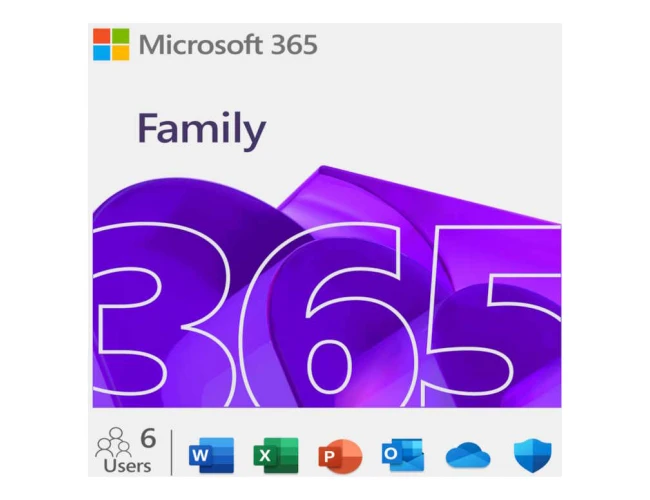 Microsft 365 Family FY25H2 (EP2-32329) Eng 6 korisnika 1 godina