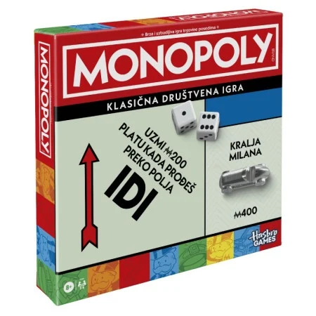 Hasbro Monopoly classic drustvena igra ( G0009 )