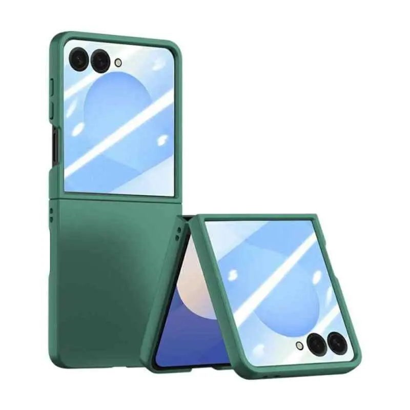 Maska Elegant Fold za Samsung F751B Galaxy Z Flip 7 zelena