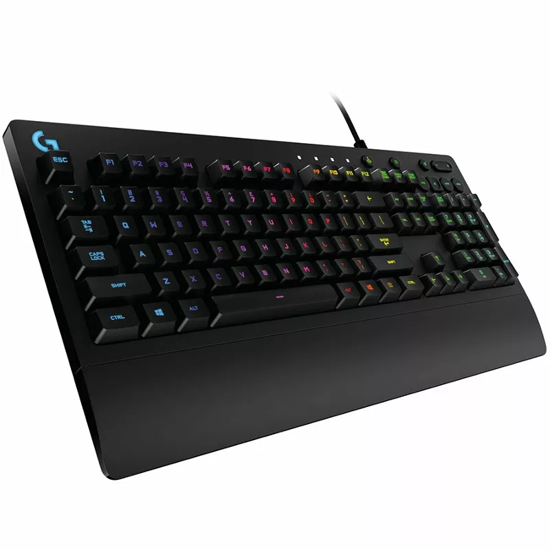 LOGITECH G213 Prodigy Corded RGB Gaming Keyboard – BLACK –