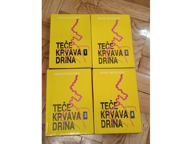 Teče krvava Drina - Momir Krsmanović komplet