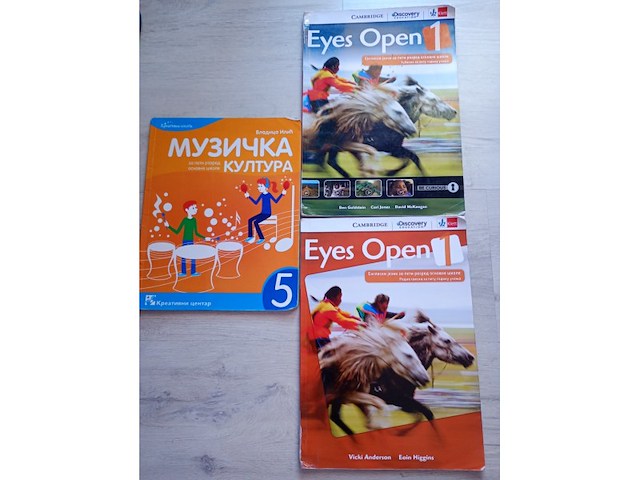 Engleski  Eyes Open 1 za 5.razred Klet