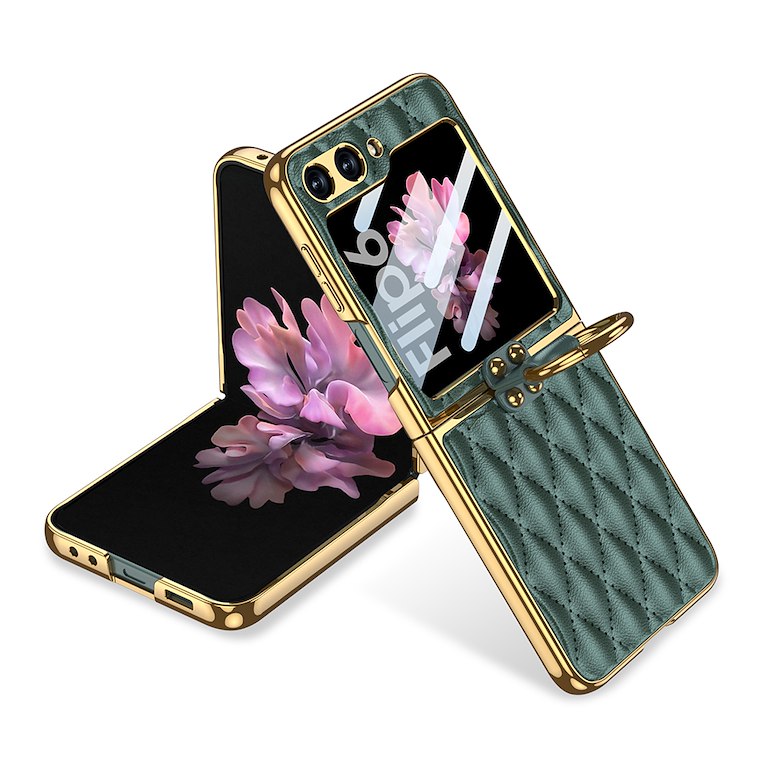 Futrola RHOMBUS za Samsung F741B/F761B Galaxy Z Flip 6 5G/Z Flip 7 FE 5G zelena (GKK case) (MS)