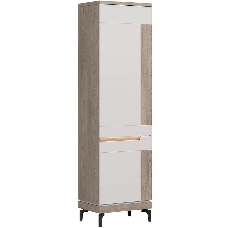 D Aston An10 Ormar 55x39x197 hrast/kašmir bež