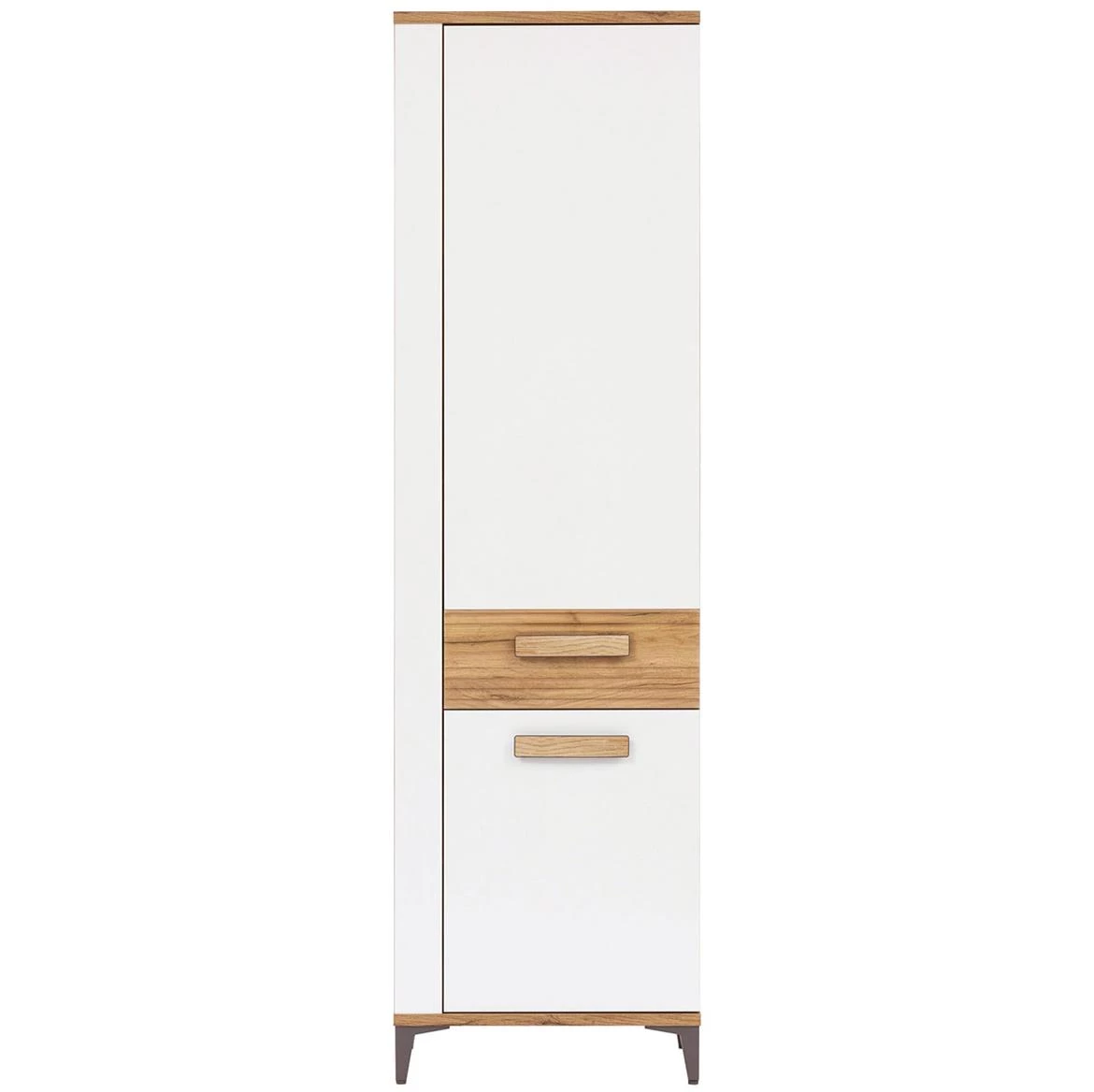 Snobi Sb10 ormar 56,5x39,5x197 kraft hrast/bela