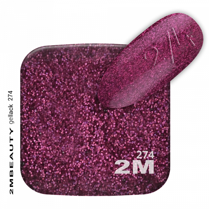 Gel lak - Glitter 558