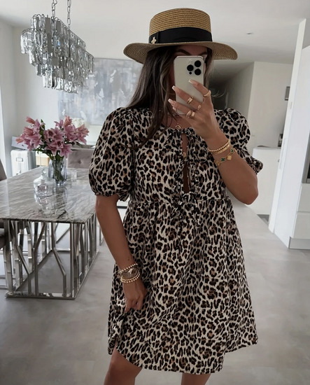 Leopard haljina 3xl