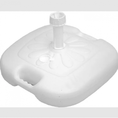Postolje za suncobran belo 45x45cm - 20lit