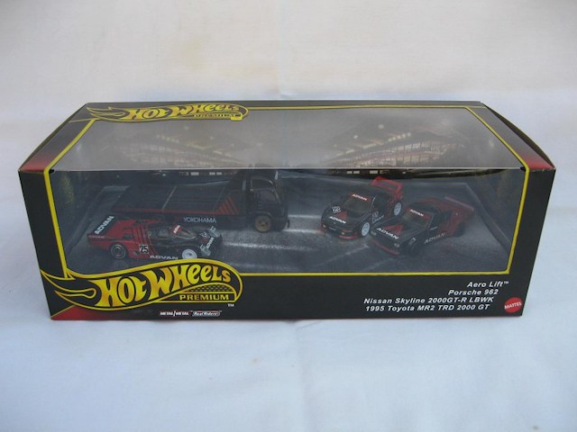 hot wheels premium set `advan`