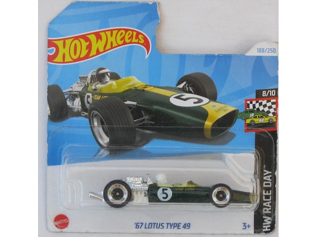 hot wheels lotus type 49