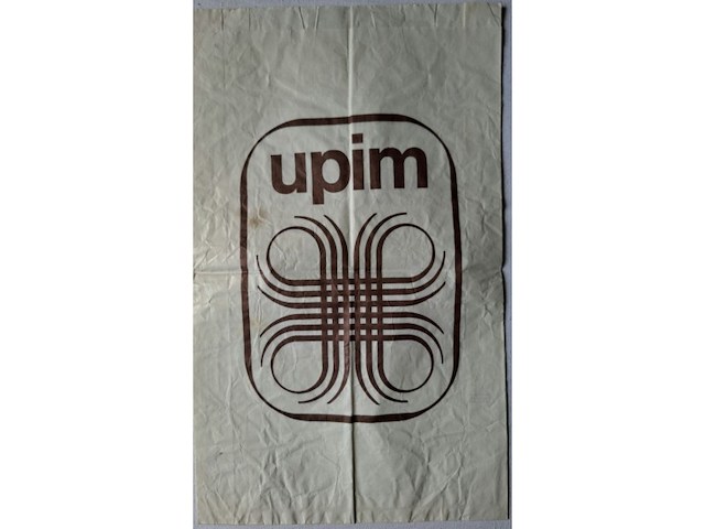 UPIM, promo papirna kesa, Jugoslavija