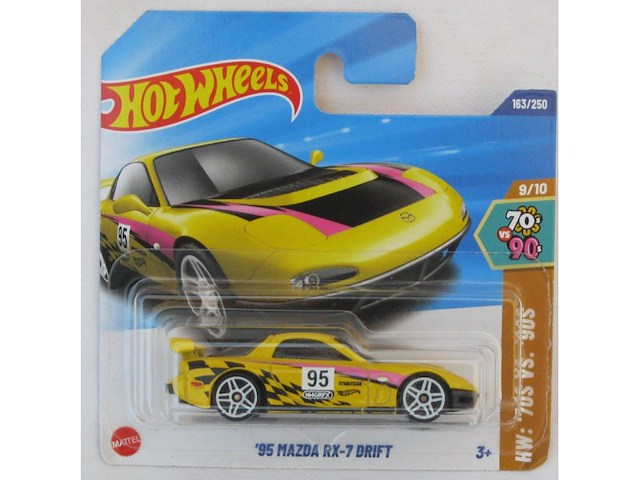 hot wheels mazda RX-7 `95