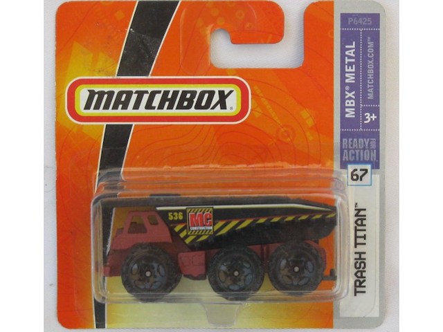 matchbox trash titan
