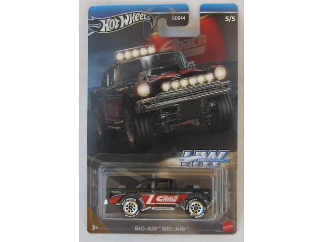 hot wheels chevrolet bel air big-air