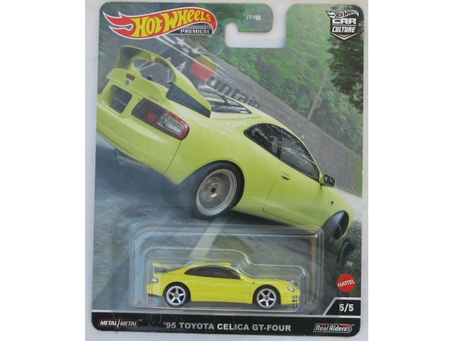 hot wheels toyota celica `95 GT-four