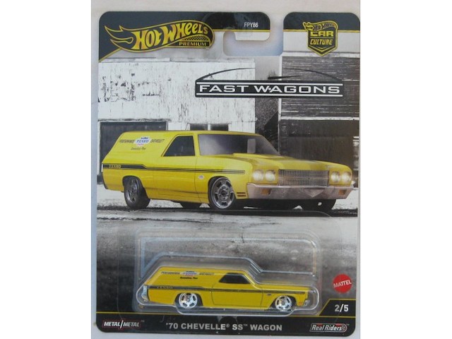 hot wheels chevrolet chevelle `70 SS wagon