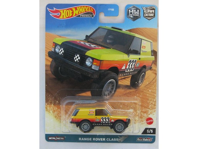 hot wheels range rover