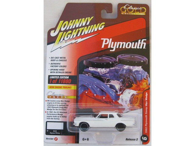 1:64 johnny lightning plymouth savoy max wedge