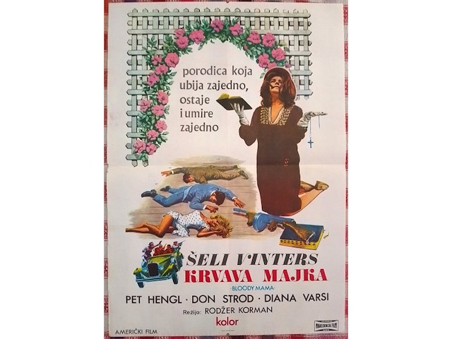 plakat KRVAVA MAJKA (Robert De Niro)
