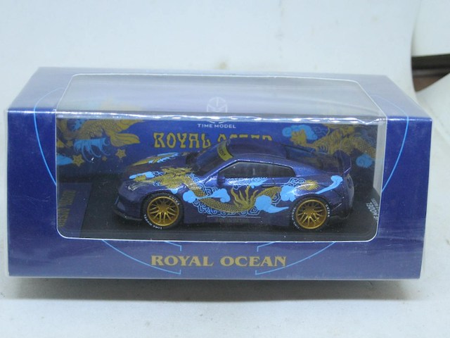 1:64 time model nissan GT-R