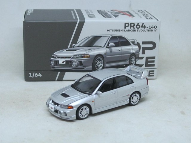 1:64 pop race mitsubishi lancer evo IV