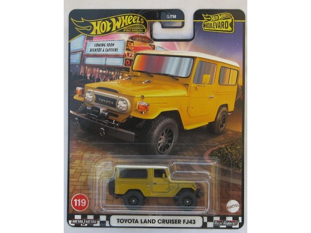 hot wheels toyota land cruiser FJ43