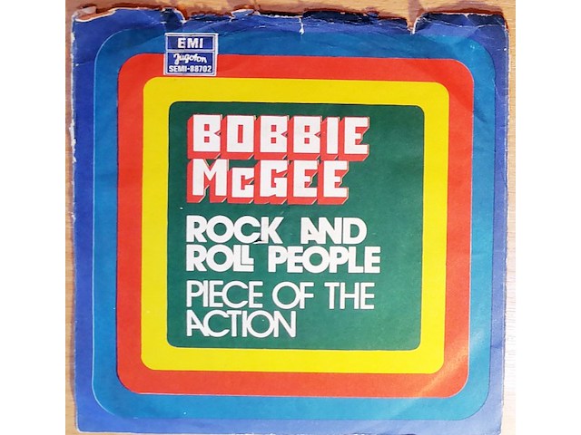 SP BOBBIE McGEE - Rock And Roll People (1973) VG-