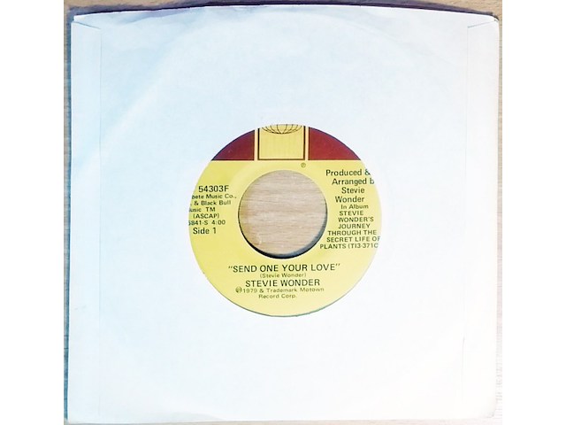 SP STEVIE WONDER - Send One Your Love (1979) USA, MINT