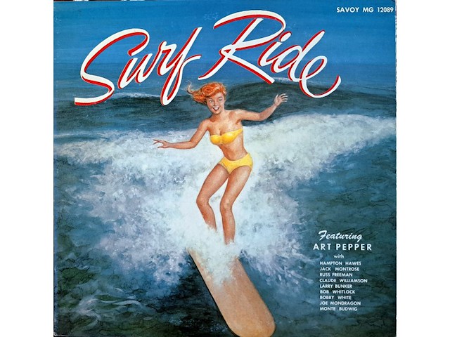 Art Pepper ‎– Surf Ride (Japan; `85)