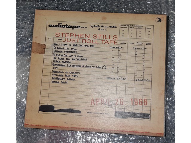 Stephen Stills ‎– Just Roll Tape April 26 1968