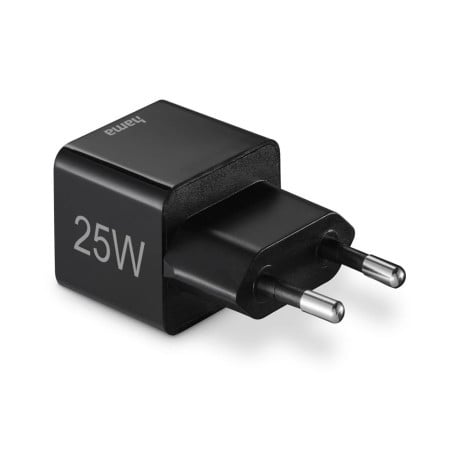 Hama 201651 PD/QUALCOMM 25W USB-C Crni punjač