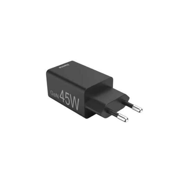 Hama 201648 PD/QUALCOMM 45W USB-C Crni punjač