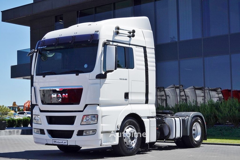 MAN TGX 18.480 / RETARDER / HYDRAULIKA / EURO 5  / SPROWADZONY tegljač