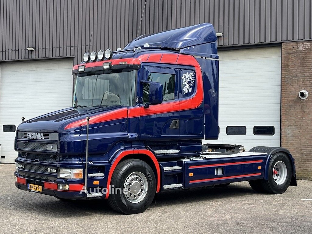 Scania T164-480 V8 / Retarder / Only 779.382 km / Airco / 470 wb / Orig tegljač
