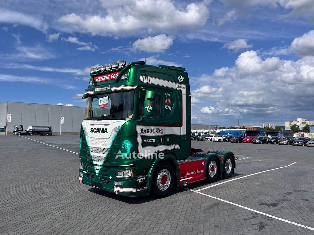 Scania S520 6X2/4, full air, retarder, night airco, special interior tegljač