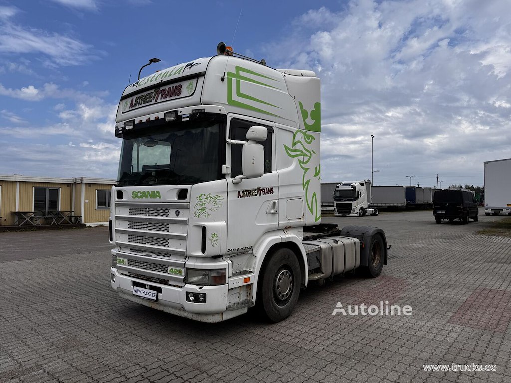 Scania L124//420 tegljač