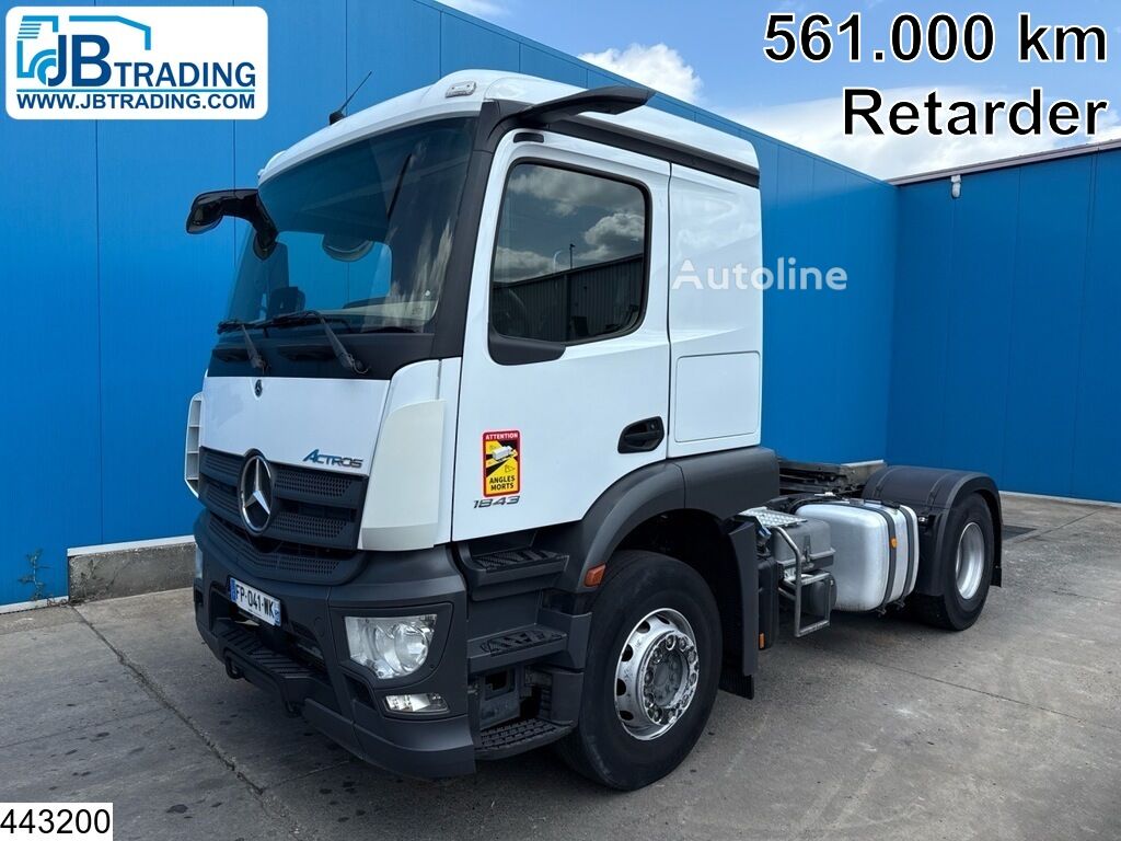 Mercedes-Benz Actros 1843 MP5, EURO 6D, Retarder, MirrorCams tegljač