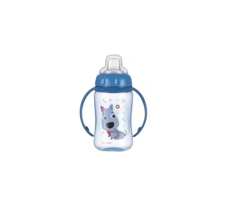CANPOL BABIES FLAŠICA/ŠOLJA SA KLJUNOM I RUČKAMA 56/512 "HAPPY ANIMALS - TRAINING" 320ML - DOG