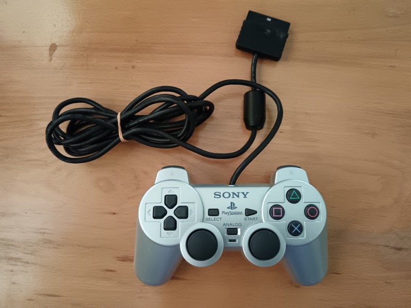 Original ps2 dzojstik - sivi