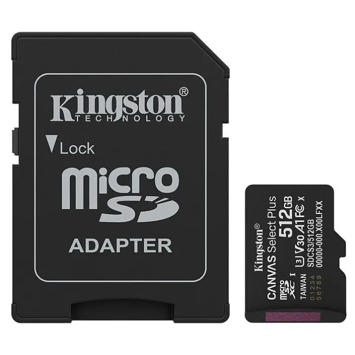 Kingston MEMORIJSKA KARTICA SDCS3/512GB