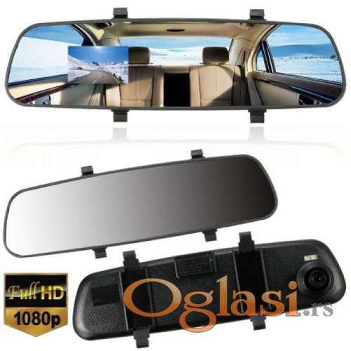 Auto kamera full HD 1080p + rikverc kamera