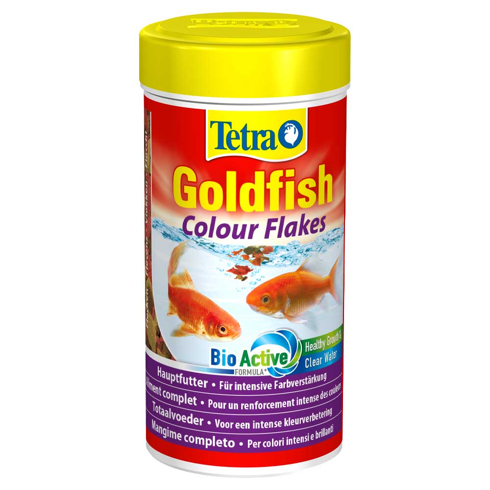 Tetra goldfish colour flakes 100 ml
